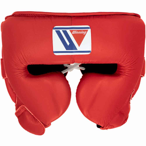 Winning FG-2900 Face Guard Head Gear - Red, Large reviews - MMA Fight ...