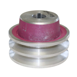 2A V Belt Pulley 3" Double Groove A Section 3/4" Bore with Keyway Pully ...