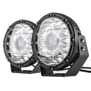 Kings 8.5" Laser MKII Driving Lights (pair) 1 Lux @ 1972m 11,870 Lumens ...