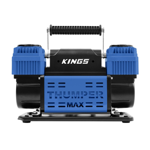 Kings Thumper Max Dual Air Compressor MkII 300L/min 12v 8m hose reviews ...
