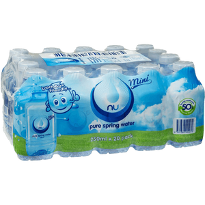 Nu Pure Australian Spring Water 20 X 250Ml reviews - Freshease - Trustpilot