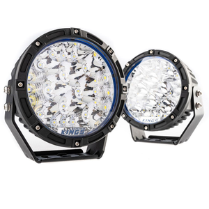 Kings Lethal 7” Premium LED Driving Lights 15,724 Lumens 1 Lux @ 987m ...
