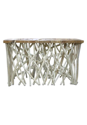 Stuart Teak Twig and Log Console Table reviews - ISHKA - Trustpilot