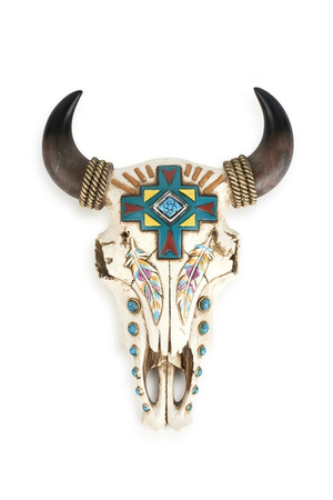Feather Cow Skull Wall Art reviews - ISHKA - Trustpilot