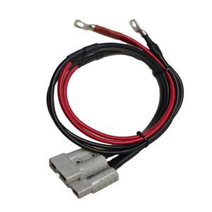 Dual 50 amp Anderson Plugs to Battery Lugs Splitter reviews - Blue Bar ...