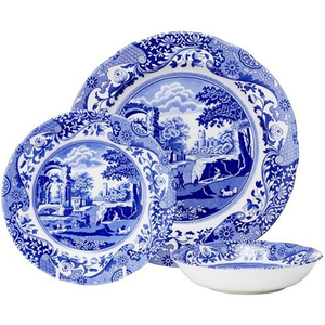 Spode - Blue Italian Dinner Set 12pce reviews - Peter's of Kensington ...